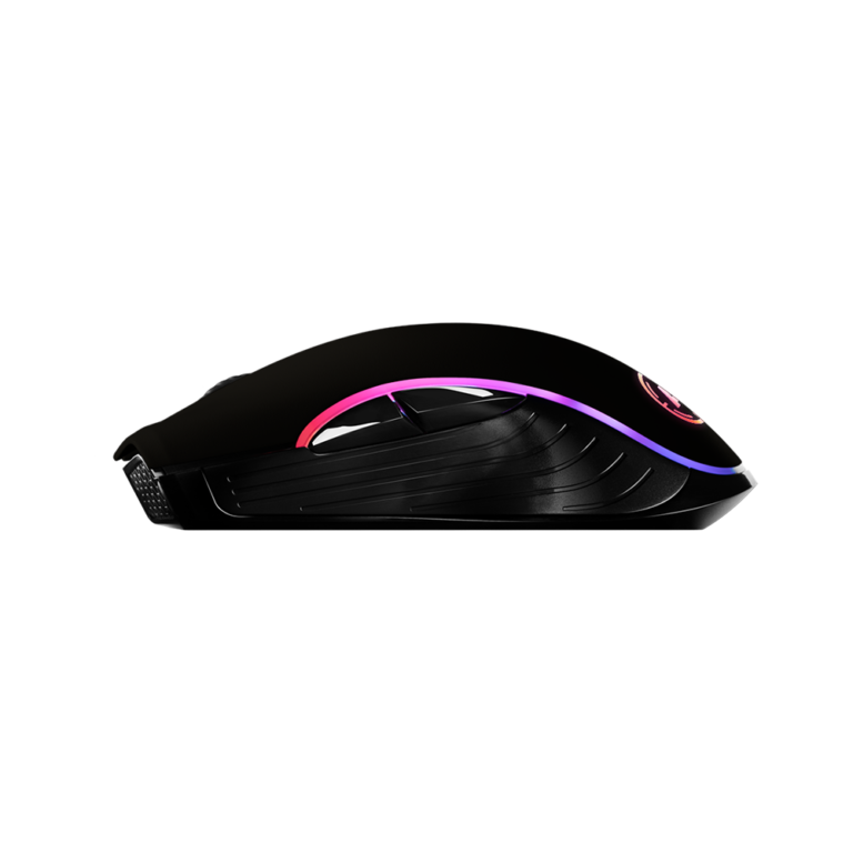 Aim Blue Matt RGB Mouse - AimControllers