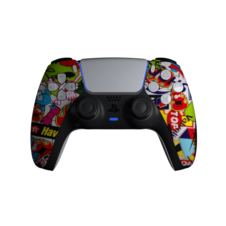 Aim StickerBomb PS5 Controller - AimControllers