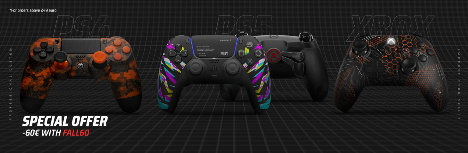 Customizable PlayStation and Xbox Controllers 🎮 - Play like a Pro with ...