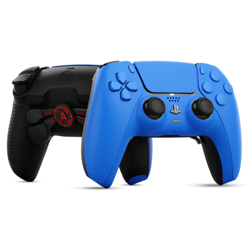 Blue Matte PS5 Aim Controller - AimControllers
