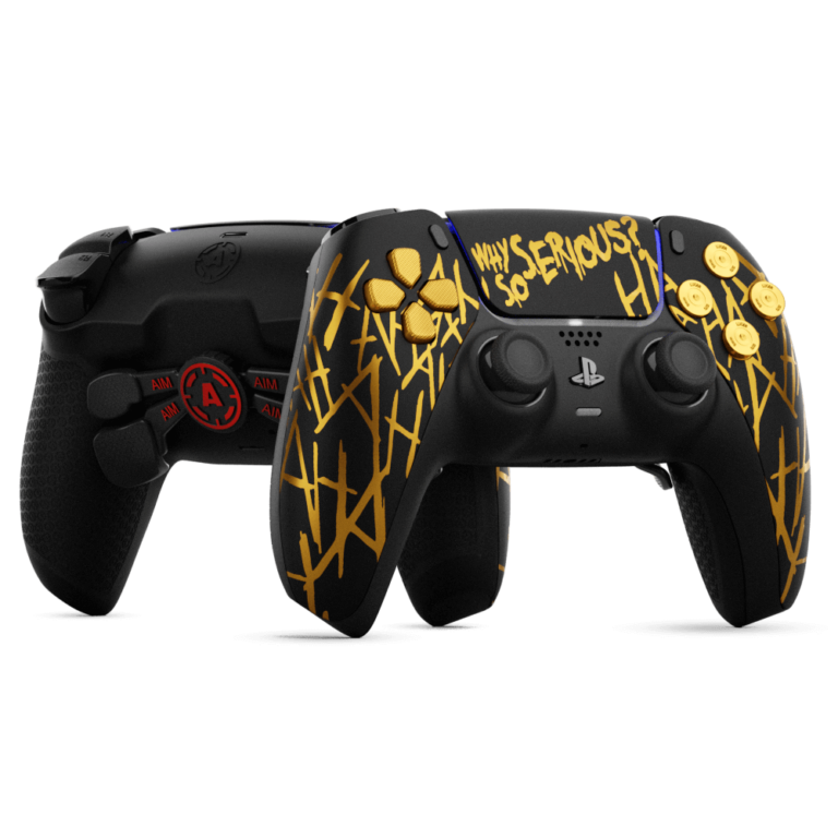 Manette PS5 Joker Gold - Aimcontrollers
