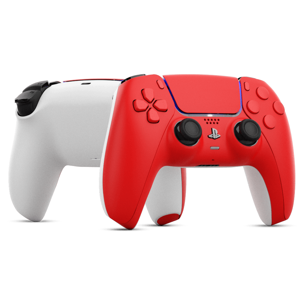 Red Matte PS5 Aim Controller - AimControllers