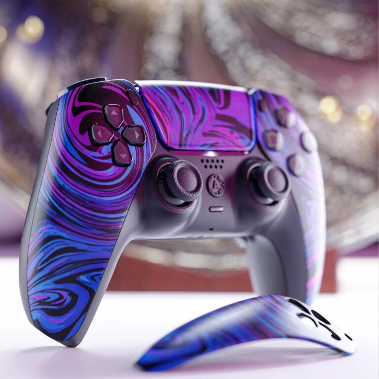 PS5 Arrow Red Snap Panel - AimControllers