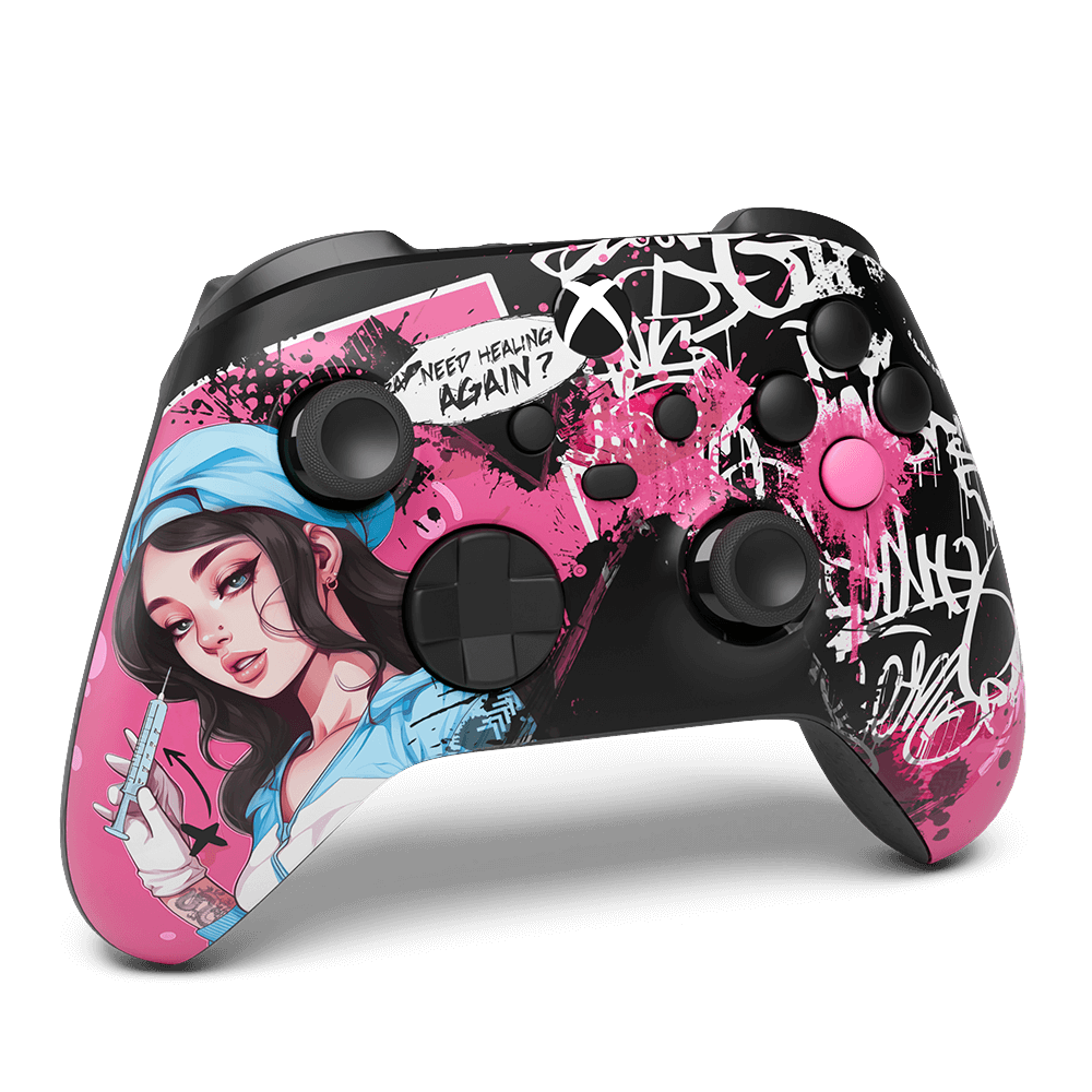 Girl xbox one controller store