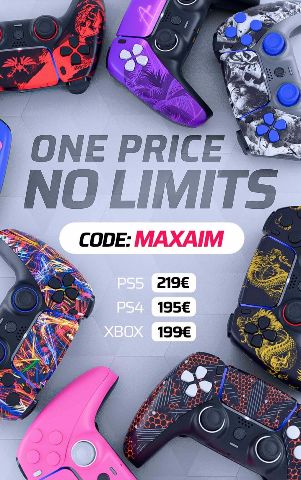 Customizable PlayStation and Xbox Controllers 🎮 - Play like a Pro with ...